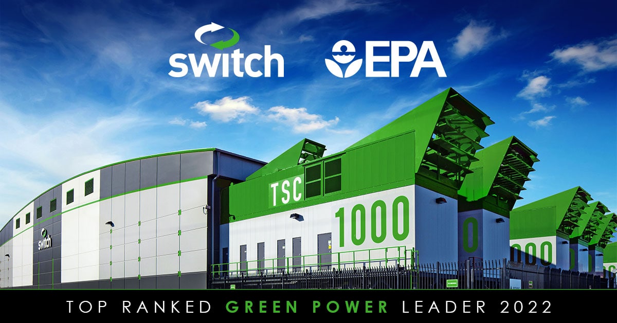 Switch Recognized by Environmental Protection Agency as a Top 10 Green ...
