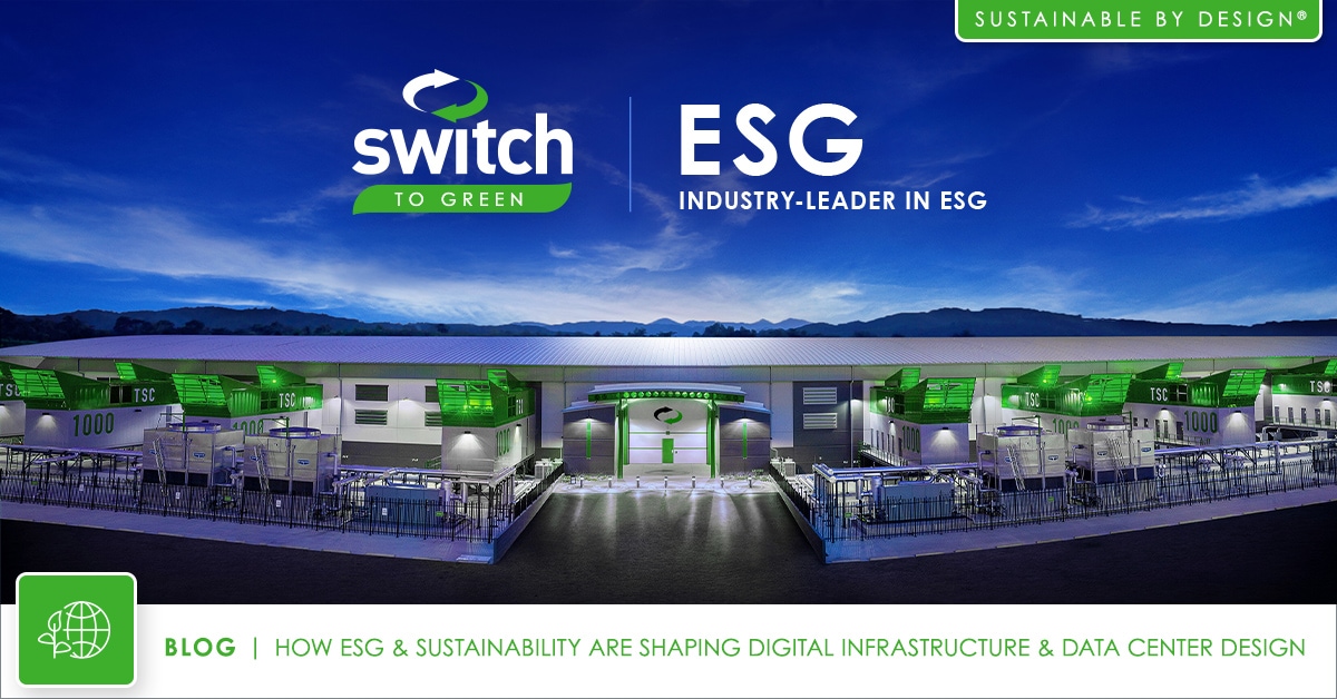 How ESG and Sustainability are Shaping Digital Infrastructure and Data ...