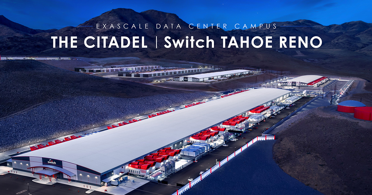 Locations - Tahoe Reno Colocation | Nevada Colocation | Switch
